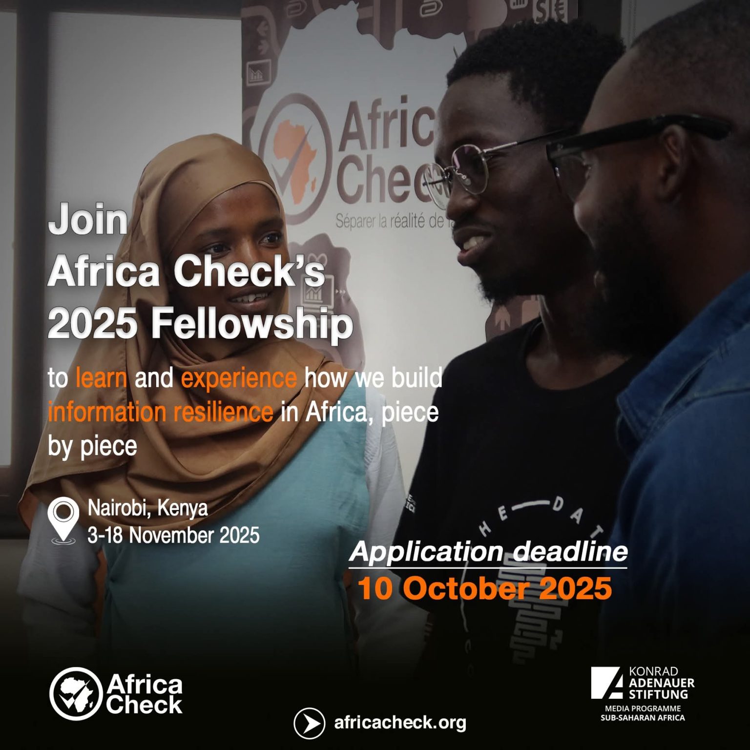 Call for applications: Africa Check Fellowship Programme 2025